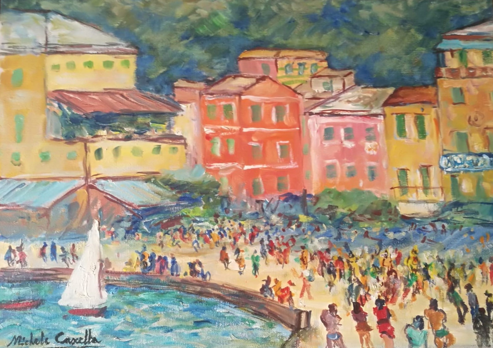 Michele Cascella “Portofino” | Felima Art Casa d'Aste | ArsValue.com