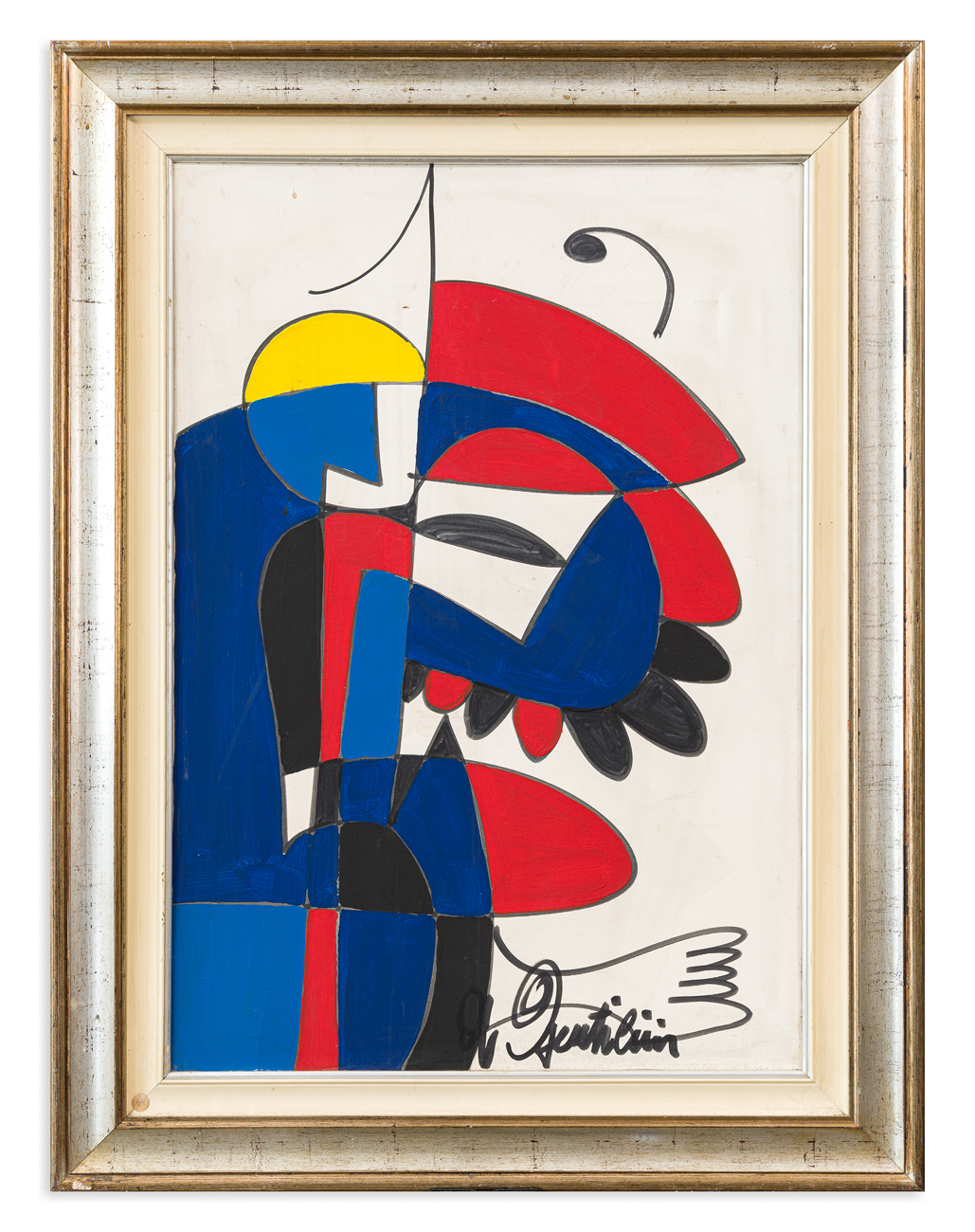 ALDO GENTILINI (1912-1982) - Senza Titolo | STUDIO D'ARTE BORROMEO | ArsValue.com