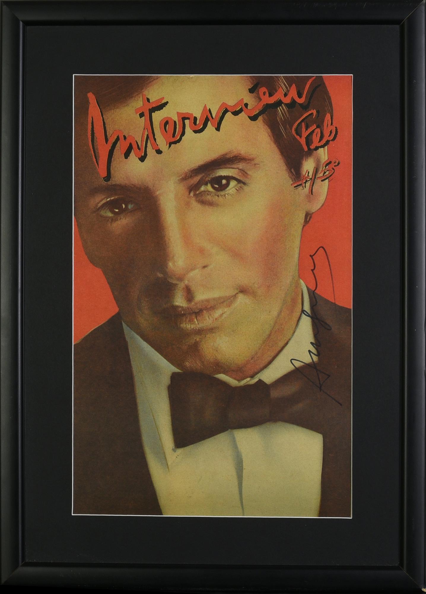 Andy Warhol (1928 - 1987) INTERVIEW, STEVE RUBELL pennafeltro su copertina... | Itineris Casa d ...