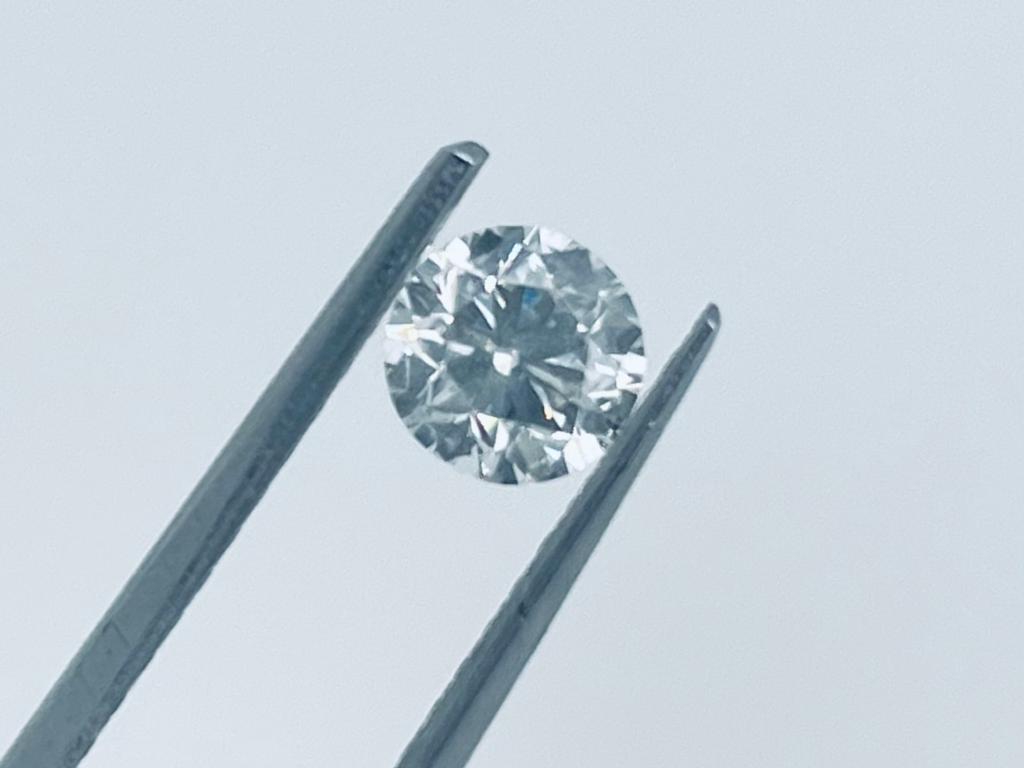 DIAMANTE 0,7 CT COLORE G PUREZZA I1 - TAGLIO BRILLANTE - CERTIFICATO ID ...