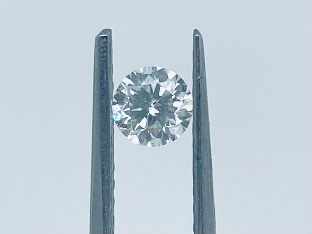 DIAMANTE 0,46 CT COLORE F PUREZZA SI2 - TAGLIO BRILLANTE - CERTIFICATO ...