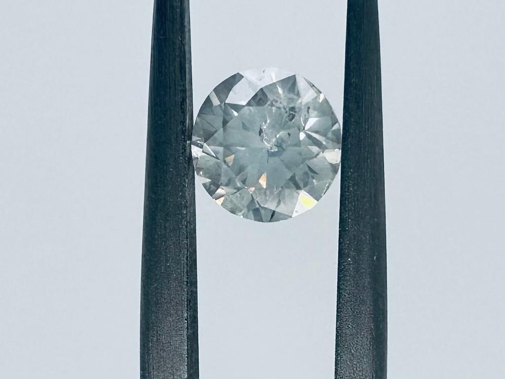DIAMANTE 0,72 CT COLORE I - PUREZZA I1 - TAGLIO BRILLANTE - INCISO AL ...