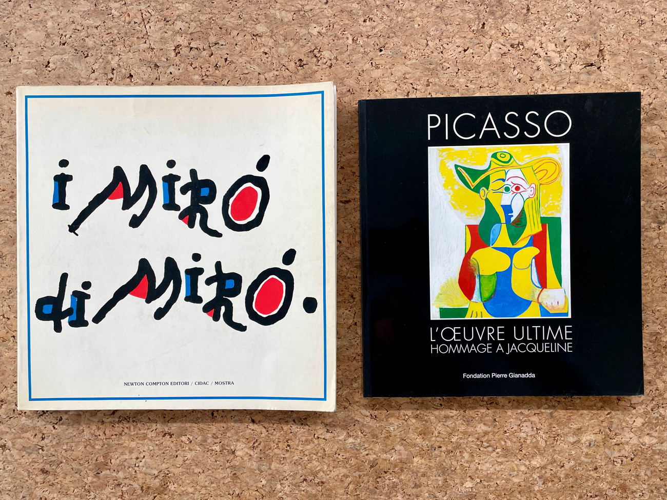 JOAN MIRÓ E PABLO PICASSO - Lotto unico di 2 cataloghi | Studio d'Arte ...