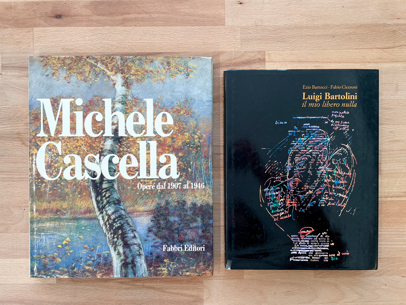 MICHELE CASCELLA E LUIGI BARTOLINI - Lotto unico di 2 cataloghi | Studio d'Arte Borromeo ...