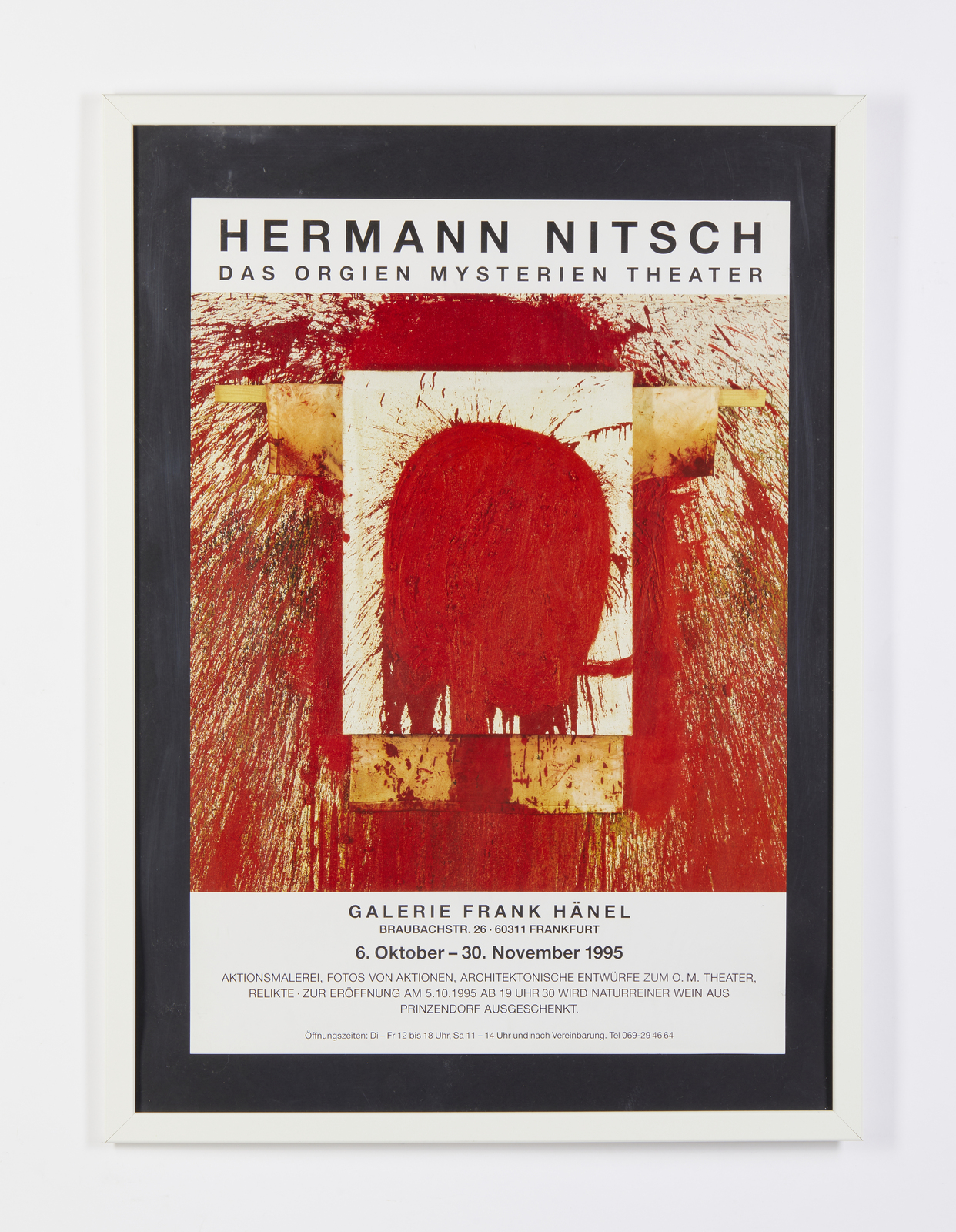 NITSCH HERMANN (1938 - 2022) - HERMANN NITSCH. DAS ORGIEN MYSERIEN THEATER, 1995. | Capitolium ...