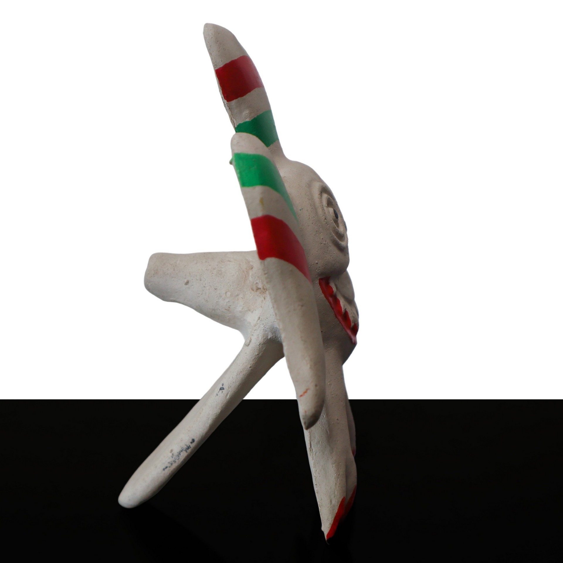 Fischietto a guisa di personaggio con tricolore | Art La Rosa Casa d ...