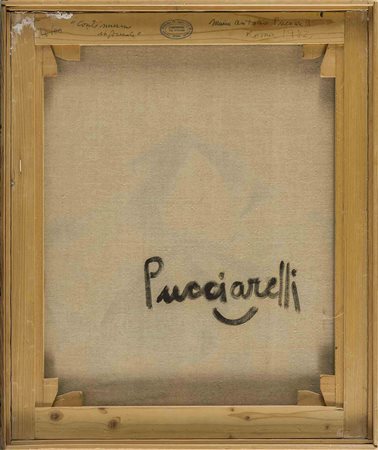 MARIO PUCCIARELLI (1928 - 2014) Continuum informale 1982 Tecnica mista ...