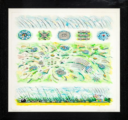 STUART BERKELEY (1944) - Turisting fort and sings, 1976 | STUDIO D'ARTE ...