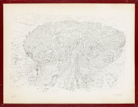 ALBERTO LONGONI (1921-1991) - Lotto unico composto da 2 opere grafiche ...