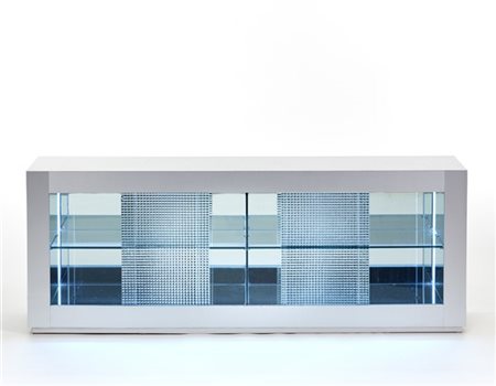 Nanda Vigo Mobile luminoso modello "Cronotopo". Produzione Driade ...