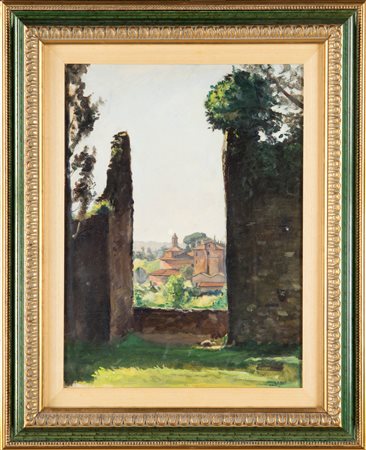 Baccio Maria Bacci, Estate sul palatino 1947 | Casa d'Aste Arcadia ...