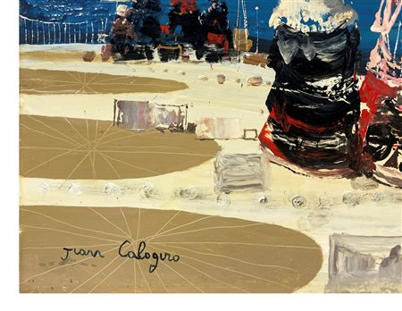 Calogero, Jean (Catania 1922-Acicastello 2001) - Scena fant | Art La ...