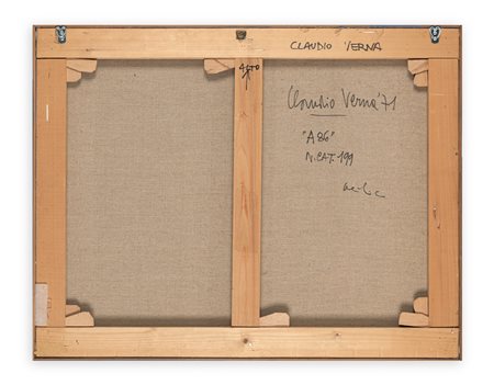 CLAUDIO VERNA (1937) - A 86, 1970 | STUDIO D'ARTE BORROMEO | ArsValue.com