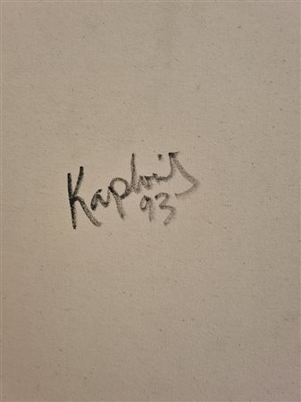 Jane Kaplowitz, 'The poet bringing an image to life cocteau with Leo ...