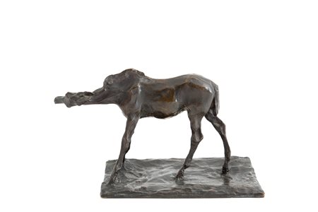 REMBRANDT BUGATTI. Bronze sculpture "HORSE" | Viscontea Casa d'Aste ...