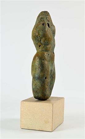 Anita Huffington (Baltimora 1934 - 2025) Earth 1990 Scultura in bronzo ...