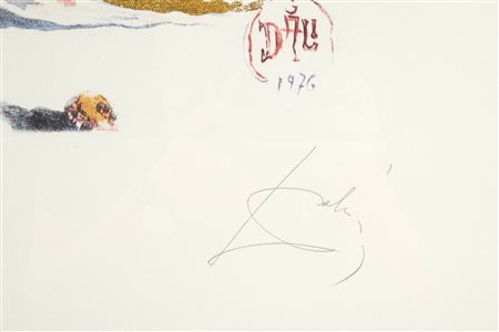 Salvador Dalì (Figueres, 11/05/1904 - Figueres, 23/01/1989) "Transcendant Passage (Arches Girl ...