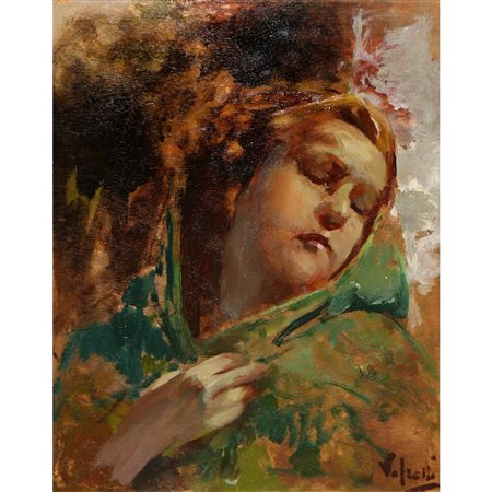 Vincenzo Irolli (Napoli 1860 - Napoli 1949) - Ritratto di donna | Art ...