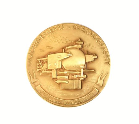 SMITHSONIAN INSTITUTION, THE MATTHEW FONTAINE MAURY MEDALentro astuccio,... | PANDOLFINI ...